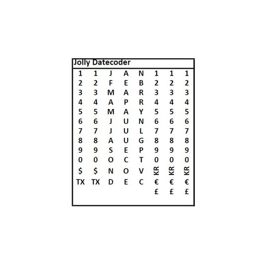 Jolly Date Gun – Gleesons: Price Guns & Labels