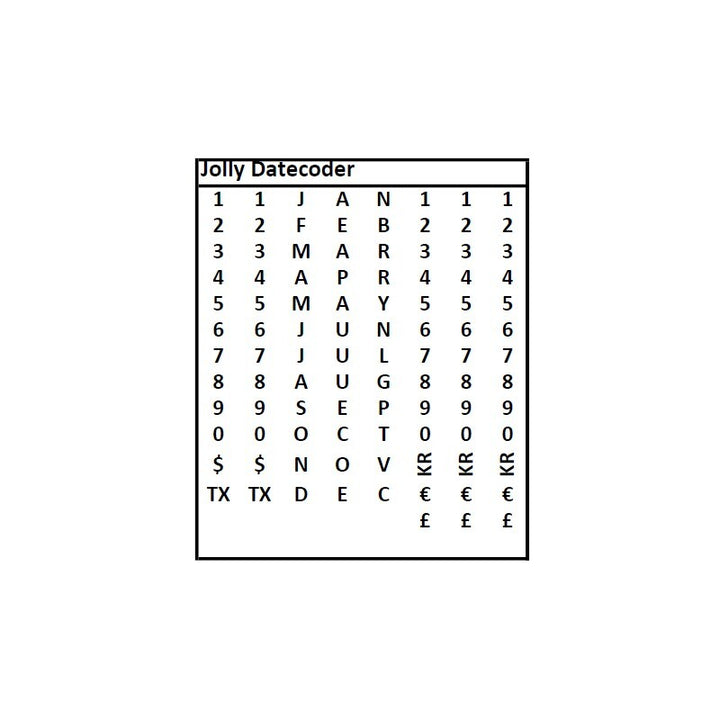 Jolly Date Gun – Gleesons: Price Guns & Labels